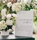 Ellesmere White | Printable An Italian Tradition Sign Template – Black ...