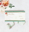 Stripe Green | Printable Christmas Santa Cheque Gift Voucher Template ...