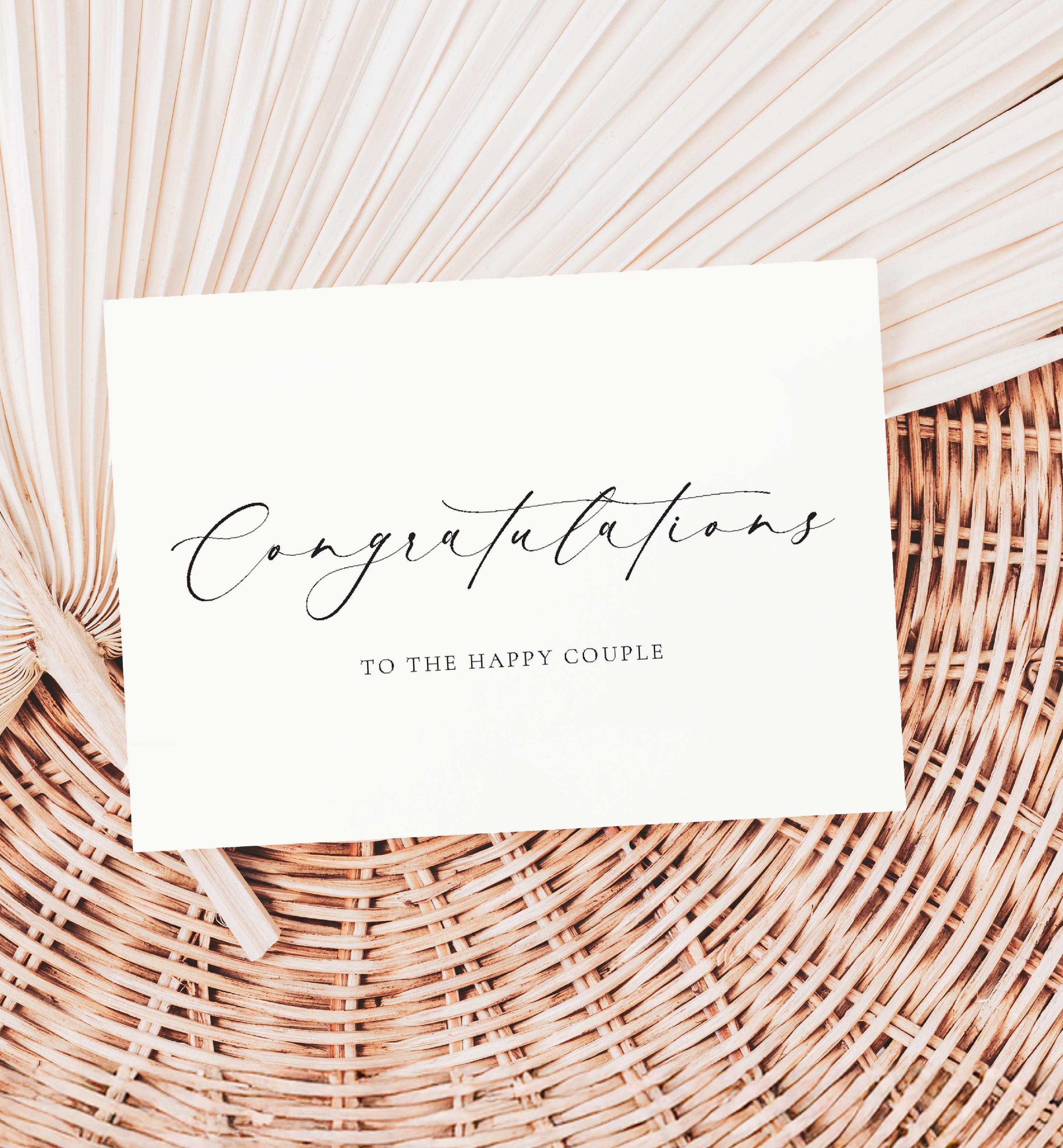 Ellesmere Ivory | Congratulations To The Happy Couple Wedding Day Gree ...