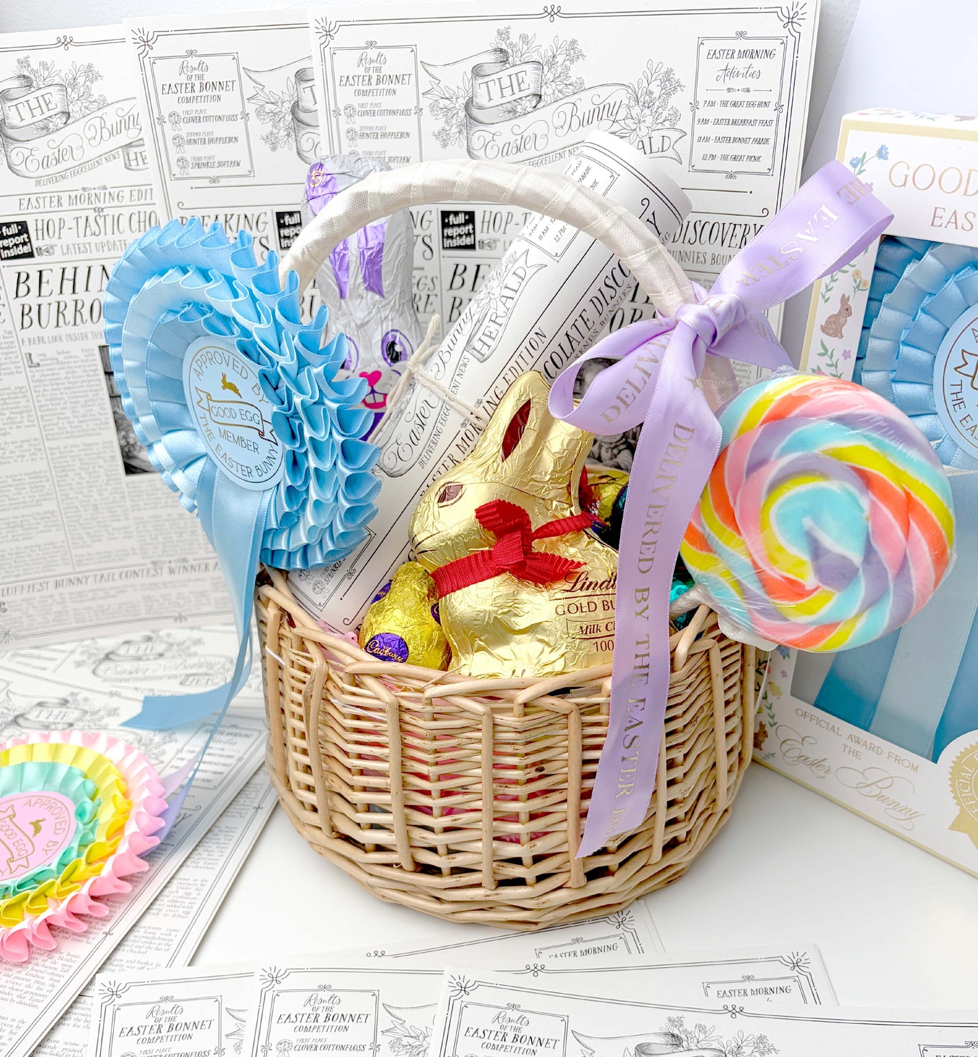Easter Newspaper Activity Booklet – Black Bow Studio