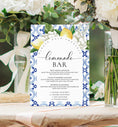 The Med Lemons Arch | Printable Lemonade Bar Sign Template – Black Bow ...