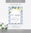 The Med Lemons | Printable Main Squeeze Welcome Sign Template – Black ...