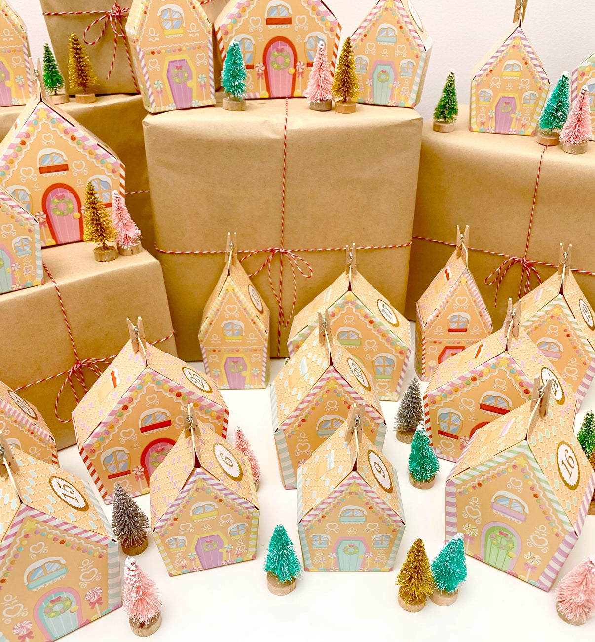 Gingerbread House | Ready To Assembly Christmas Village Advent Calenda ...
