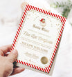 Santa's Workshop Red | Printable Christmas Nice List Certificate Templ ...