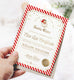 Santa's Workshop Red | Printable Christmas Nice List Certificate Templ ...