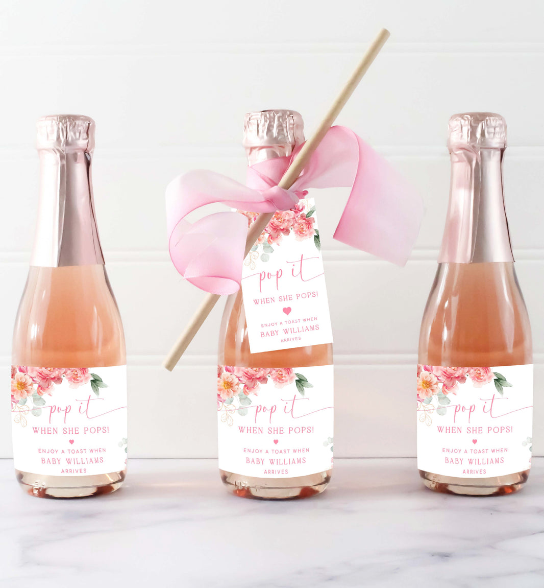 Piper Pink Peony Printable Templates – Black Bow Studio