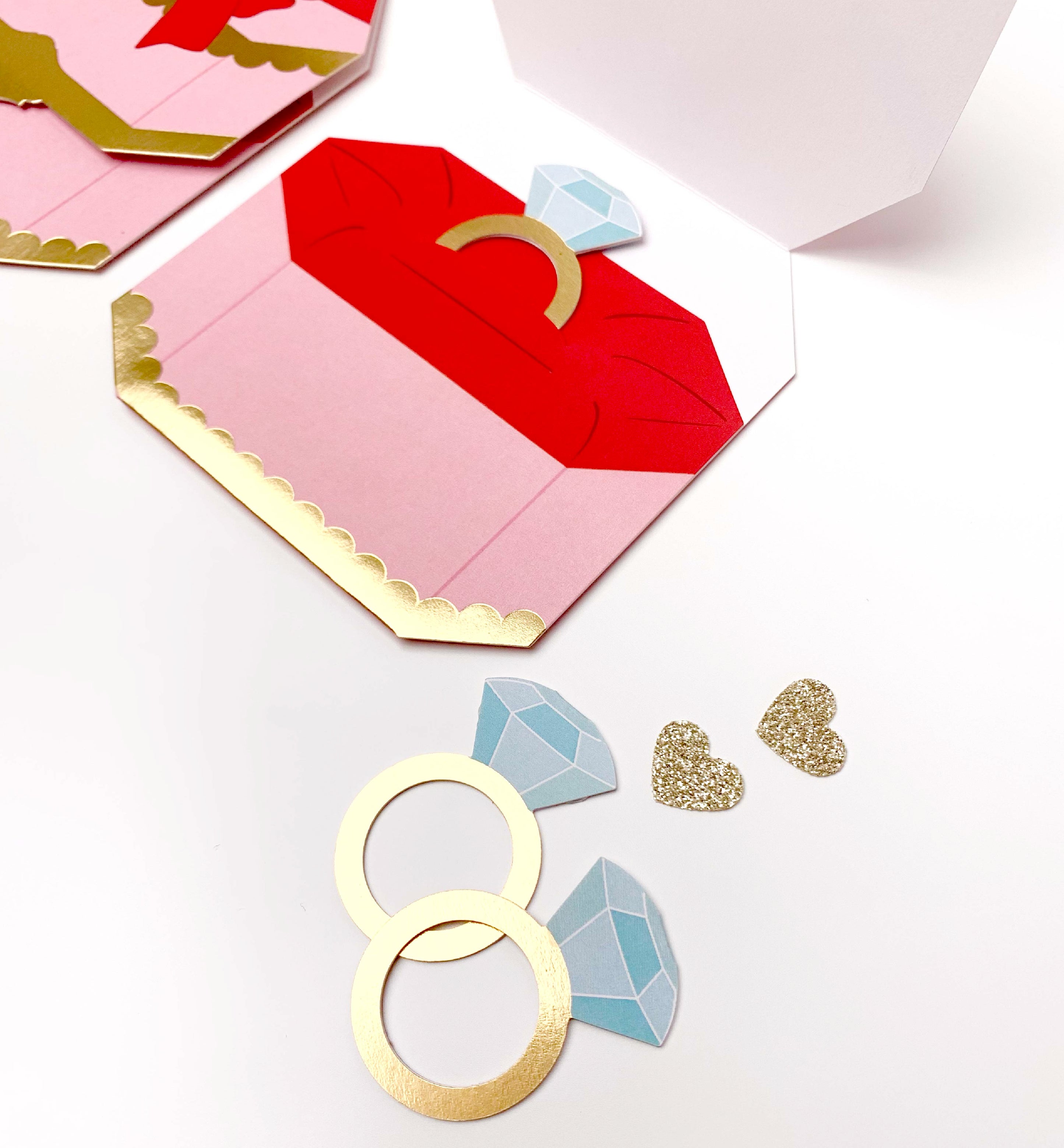 Ring Box Greeting Card – Black Bow Studio