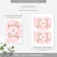 Watercolour Pink Gold | Printable Sweets and Treats Favour Sign Templa ...