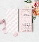 Tooth Fairy Pink | Printable Tooth Collection Receipt Template – Black ...