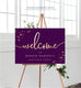 Paintly Hot Pink Gold | Printable Welcome Sign Template – Black Bow Studio