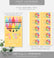 Pencil | Printable Welcome Back Crayon Favour Tag Template – Black Bow ...