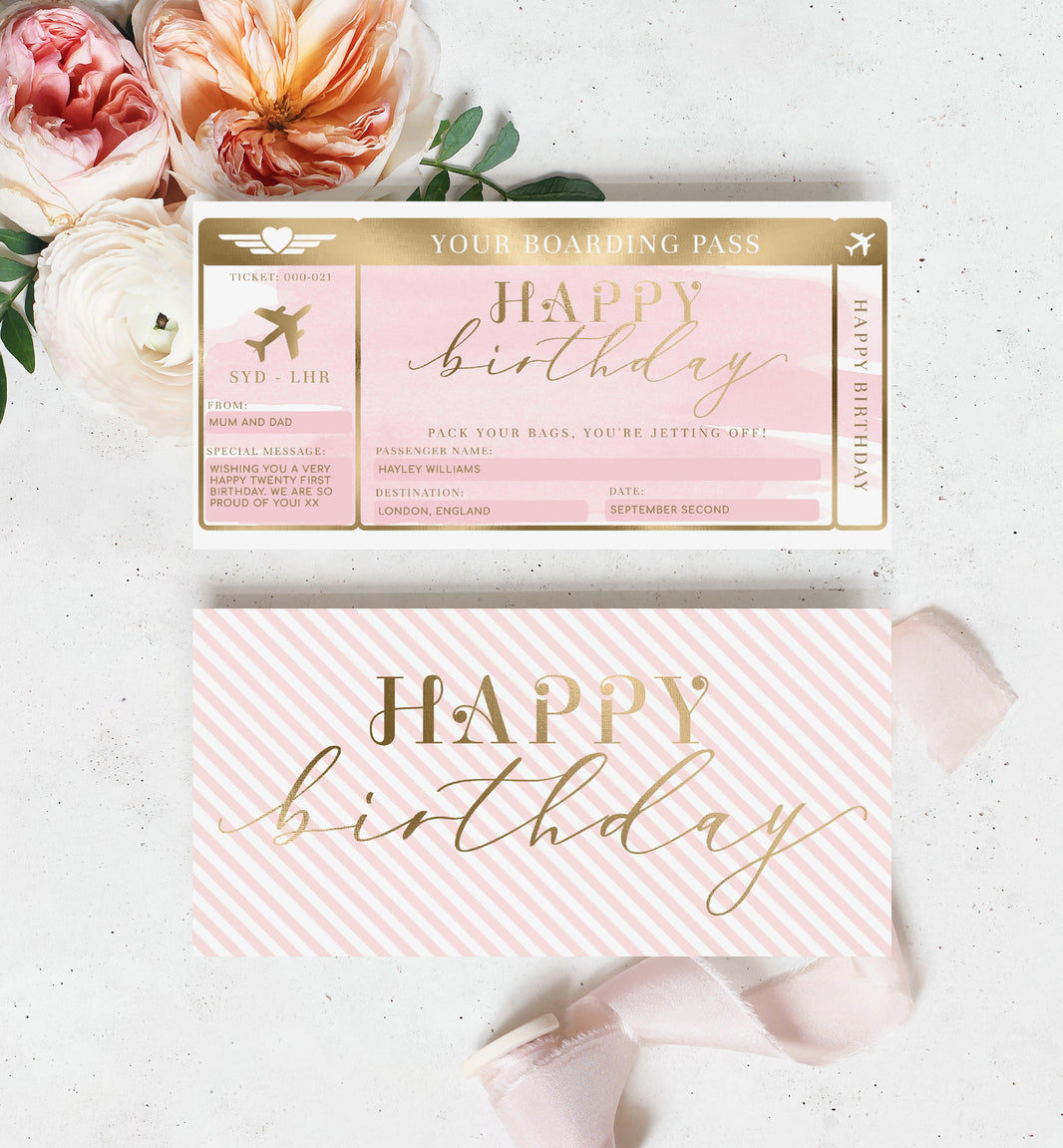 Printable Boarding Passes – Black Bow Studio