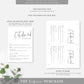 Gigi Script | Printable Drinks Menu – Black Bow Studio