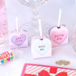 Convo Hearts Pink | Printable Sweetheart Valentine Lollipop Tag Templa ...