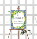 Positano Lemons | Printable Welcome Sign Template – Black Bow Studio