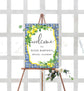 Positano Lemons | Printable Welcome Sign Template – Black Bow Studio